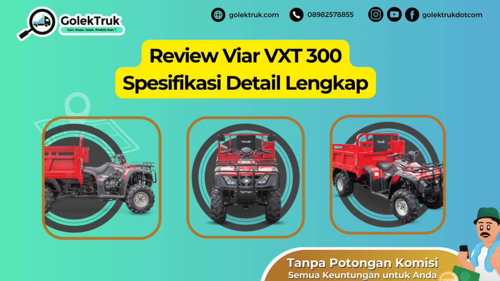 Review Viar VXT 300: Spesifikasi Detail Lengkap - GolekTruk.com Blog