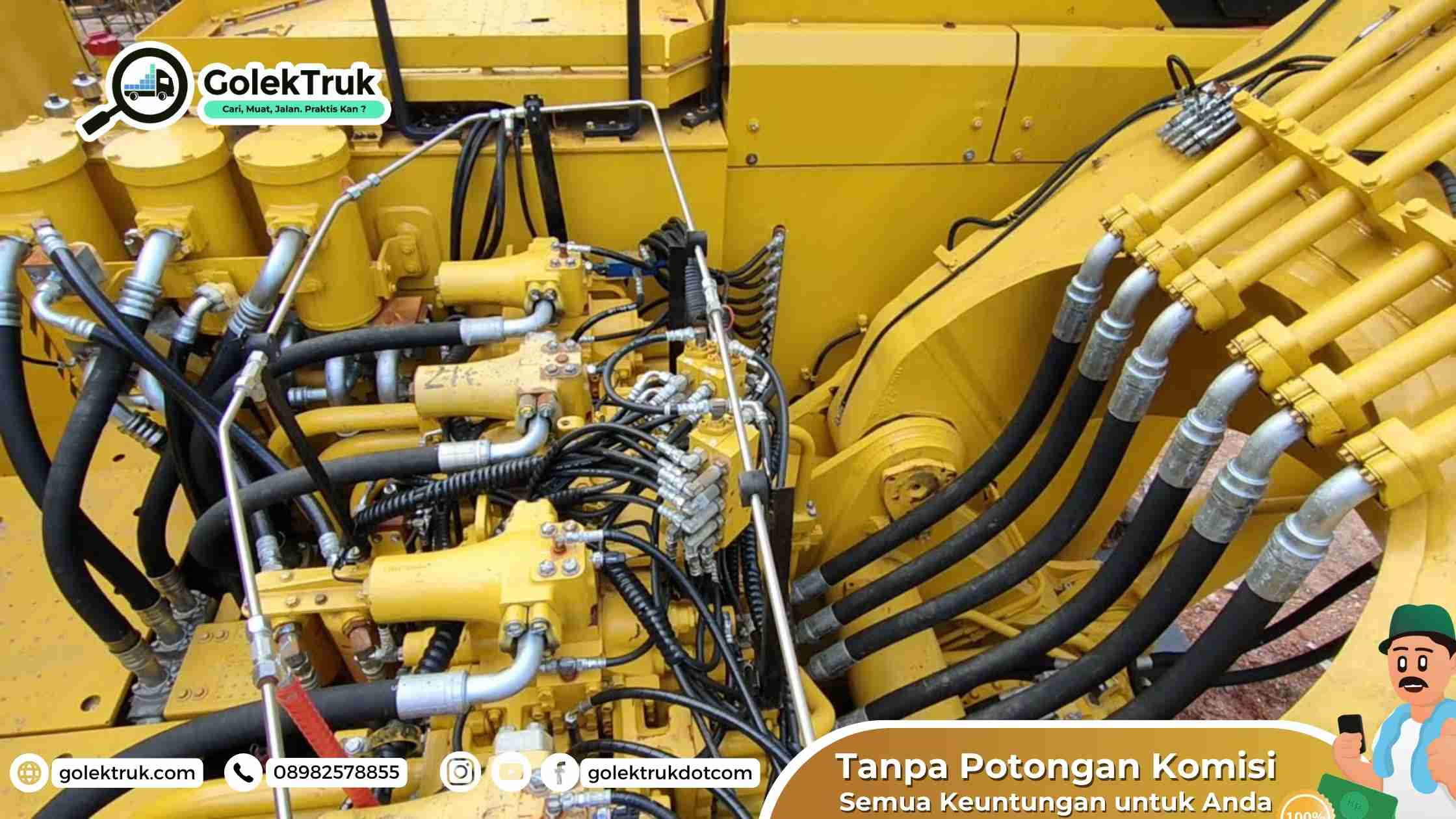 6 Komponen Control Valve Excavator! Jantung Utama Penyokong Hidup ...