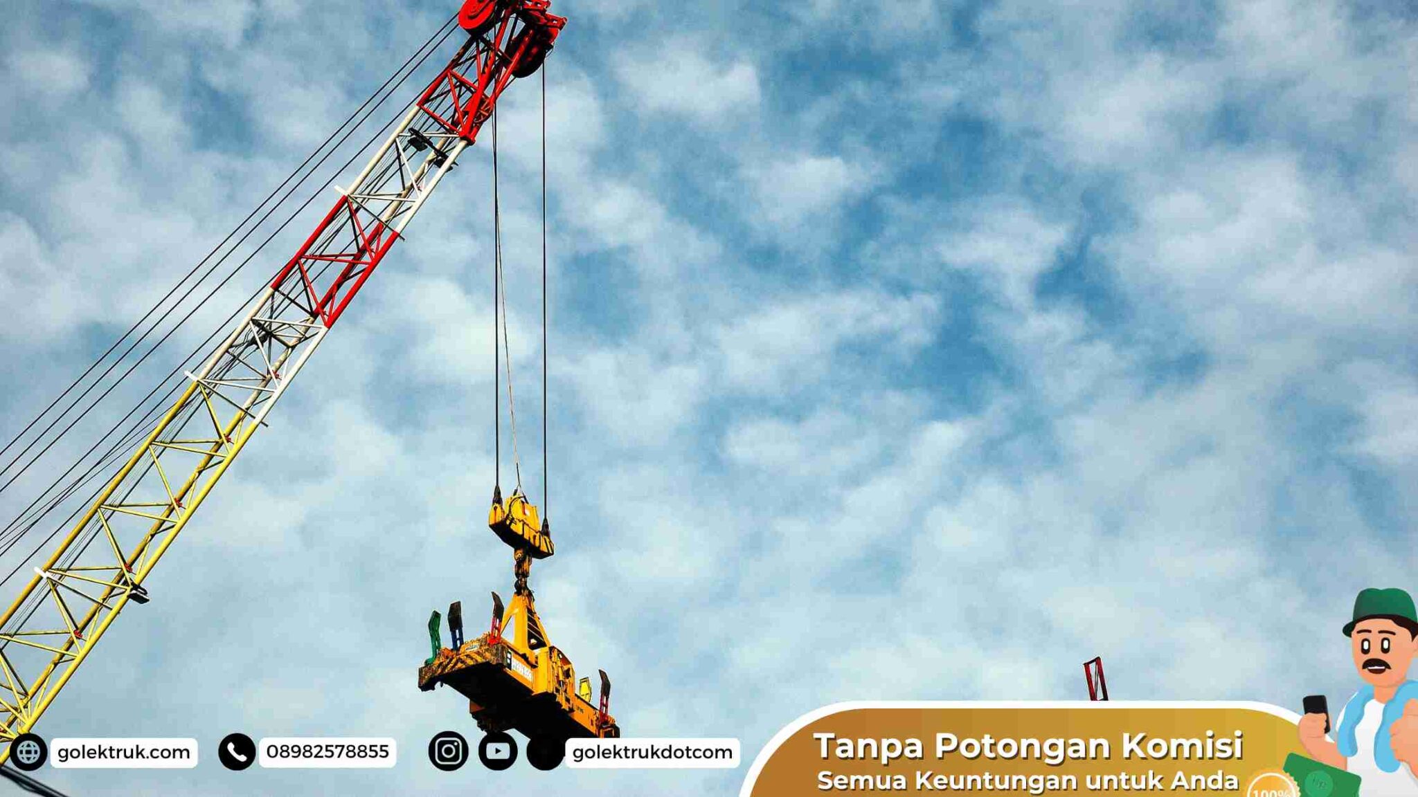 Apa Itu Crane? Bahas Lengkap Semua 7 Jenis Crane Yang Perlu Anda Ketahui! - GolekTruk.com Blog