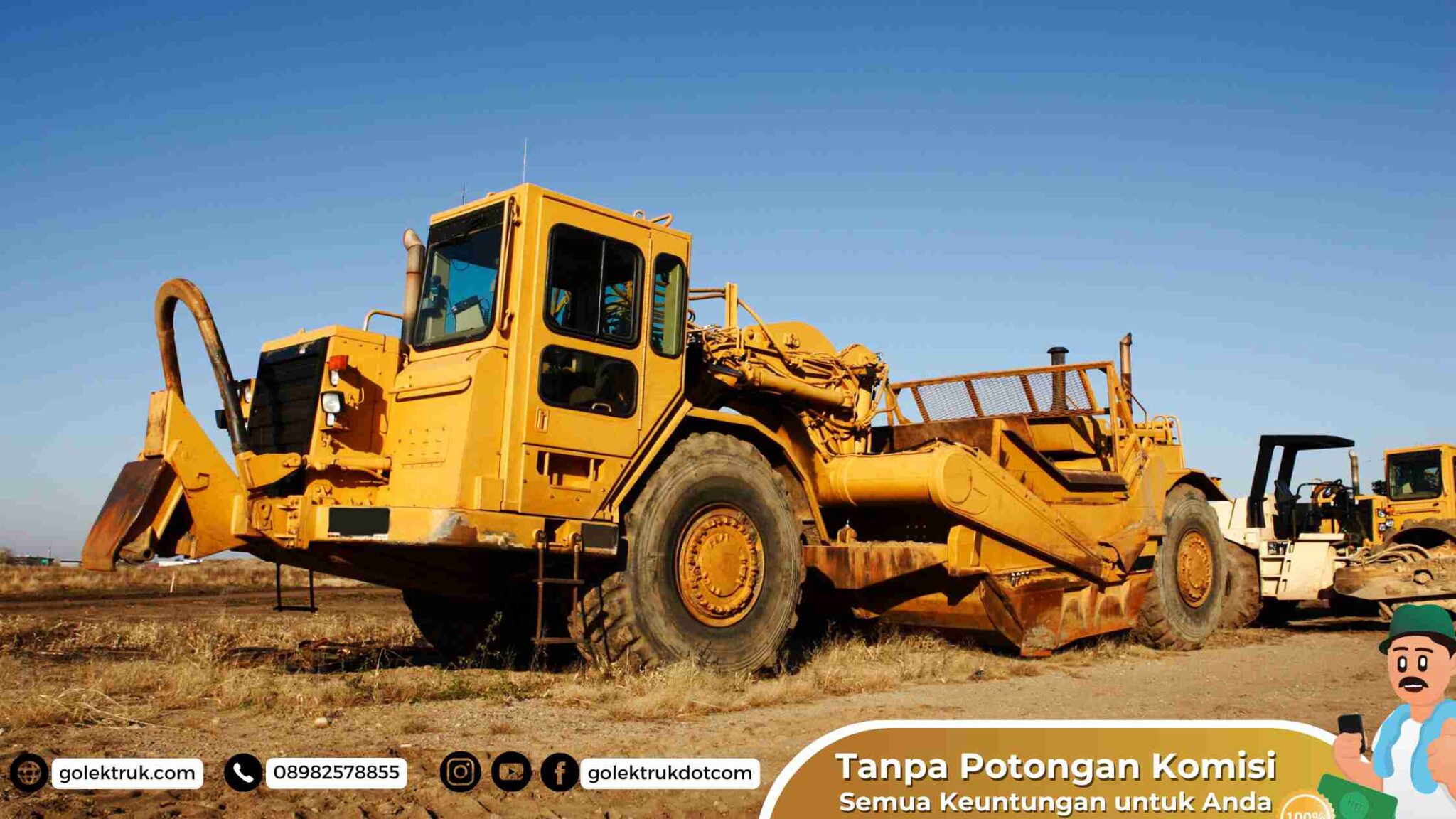 Alat Berat Scraper: Panduan Lengkap 4 Fungsi, Jenis, Dan Cara Kerjanya ...