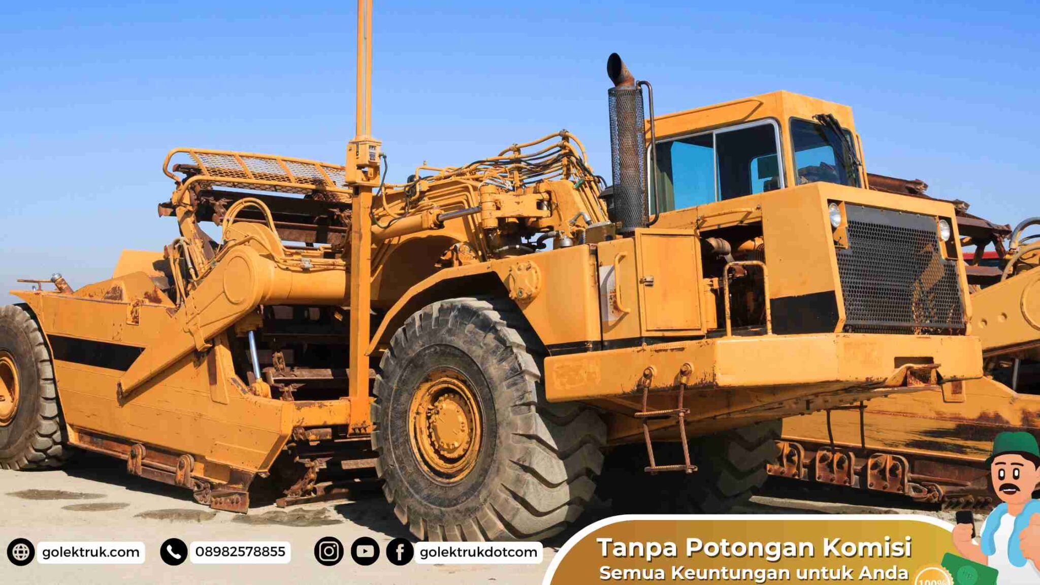 Alat Berat Scraper: Panduan Lengkap 4 Fungsi, Jenis, Dan Cara Kerjanya ...