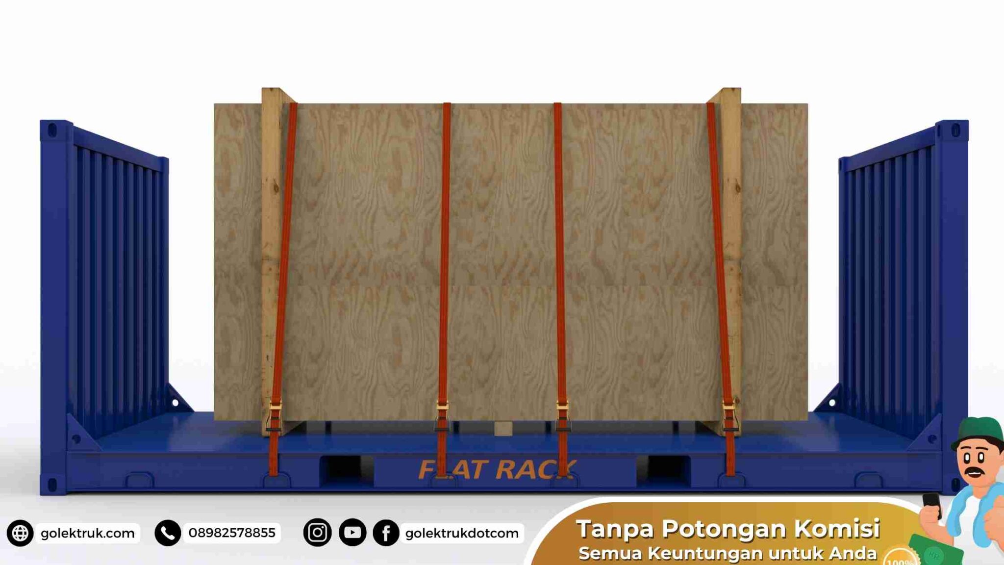 Flat Rack Container Adalah: Panduan Lengkap Tentang Fungsi, 2 Jenis ...