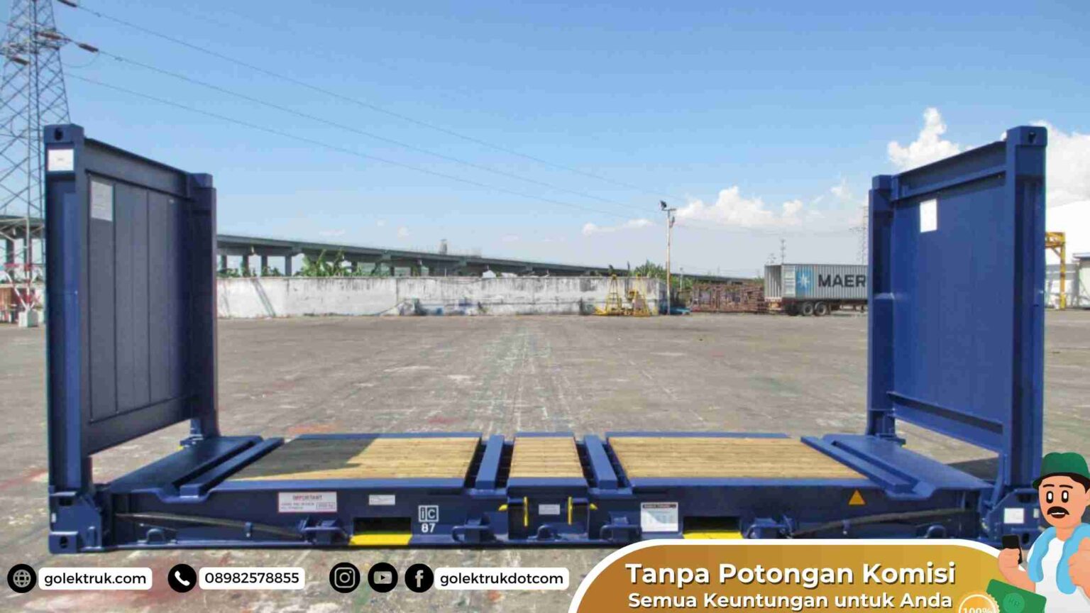 Flat Rack Container Adalah: Panduan Lengkap Tentang Fungsi, 2 Jenis ...