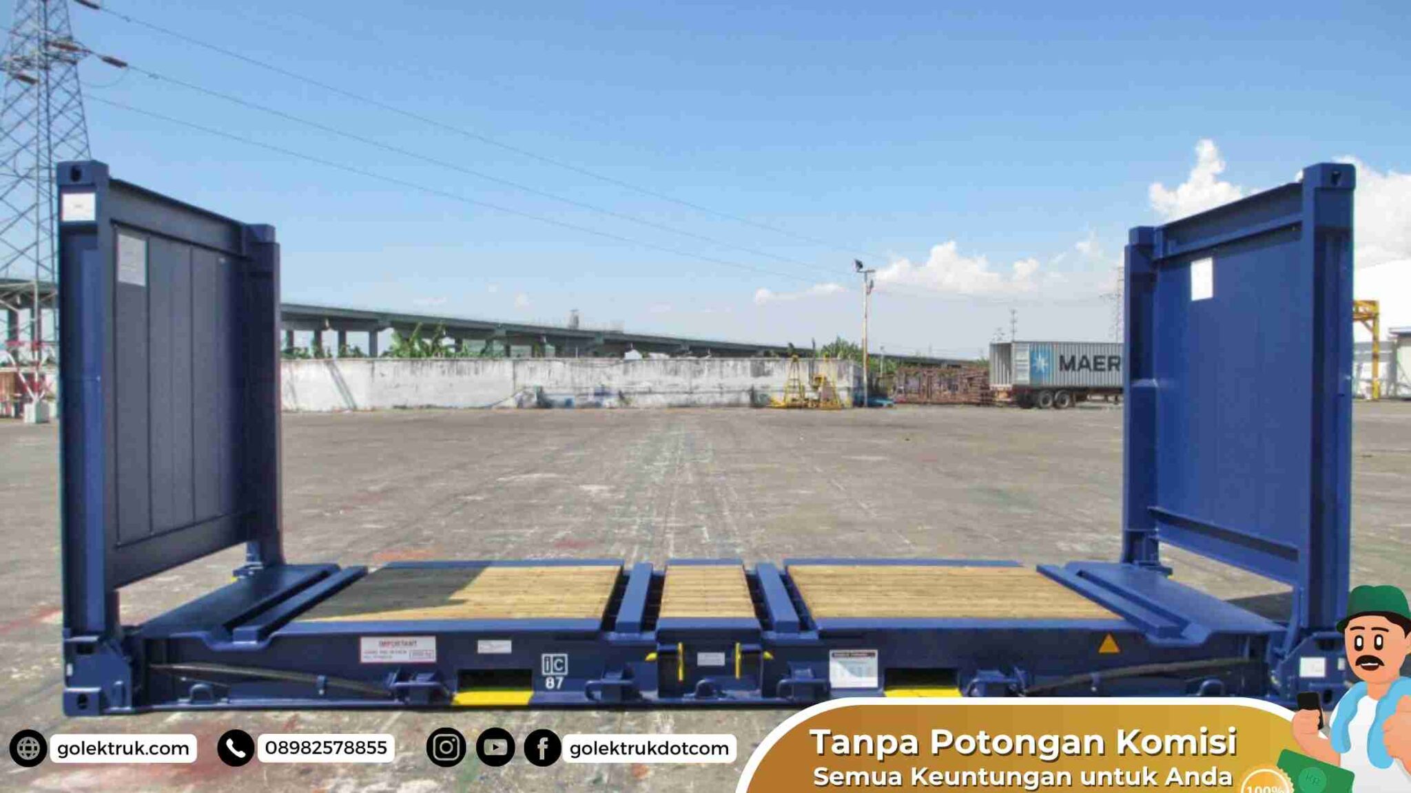 Flat Rack Container Adalah: Panduan Lengkap Tentang Fungsi, 2 Jenis ...