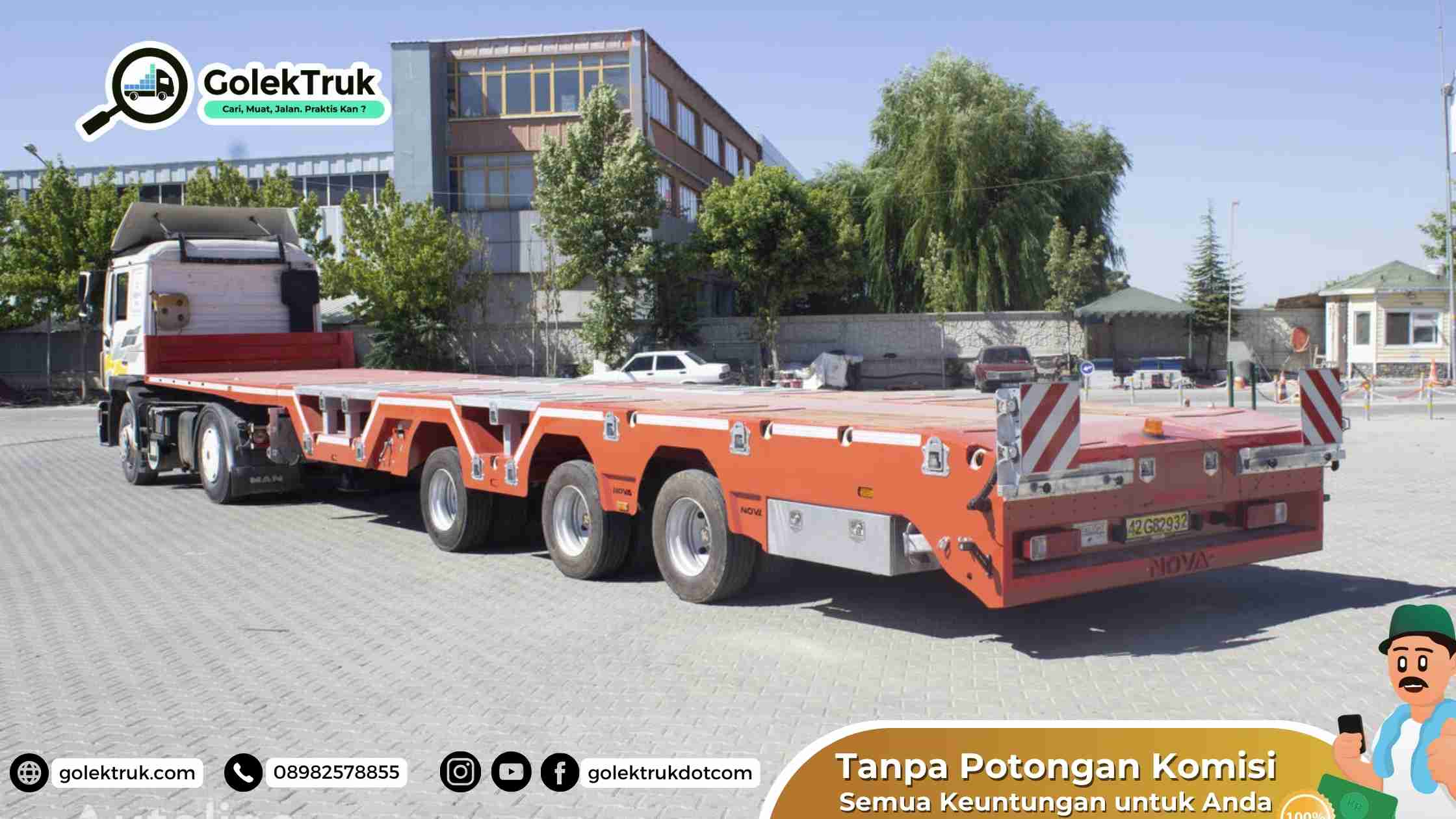 Truk Lowbed Adalah? Panduan Lengkap Tentang Jenis, 10 Komponen, Dan ...