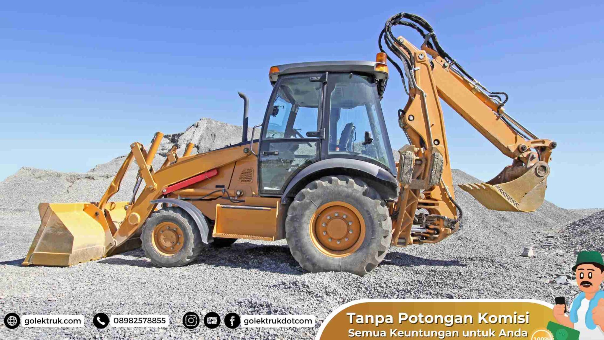 Backhoe Adalah? Fungsi, 5 Jenis, Dan Manfaatnya Dalam Dunia Konstruksi ...